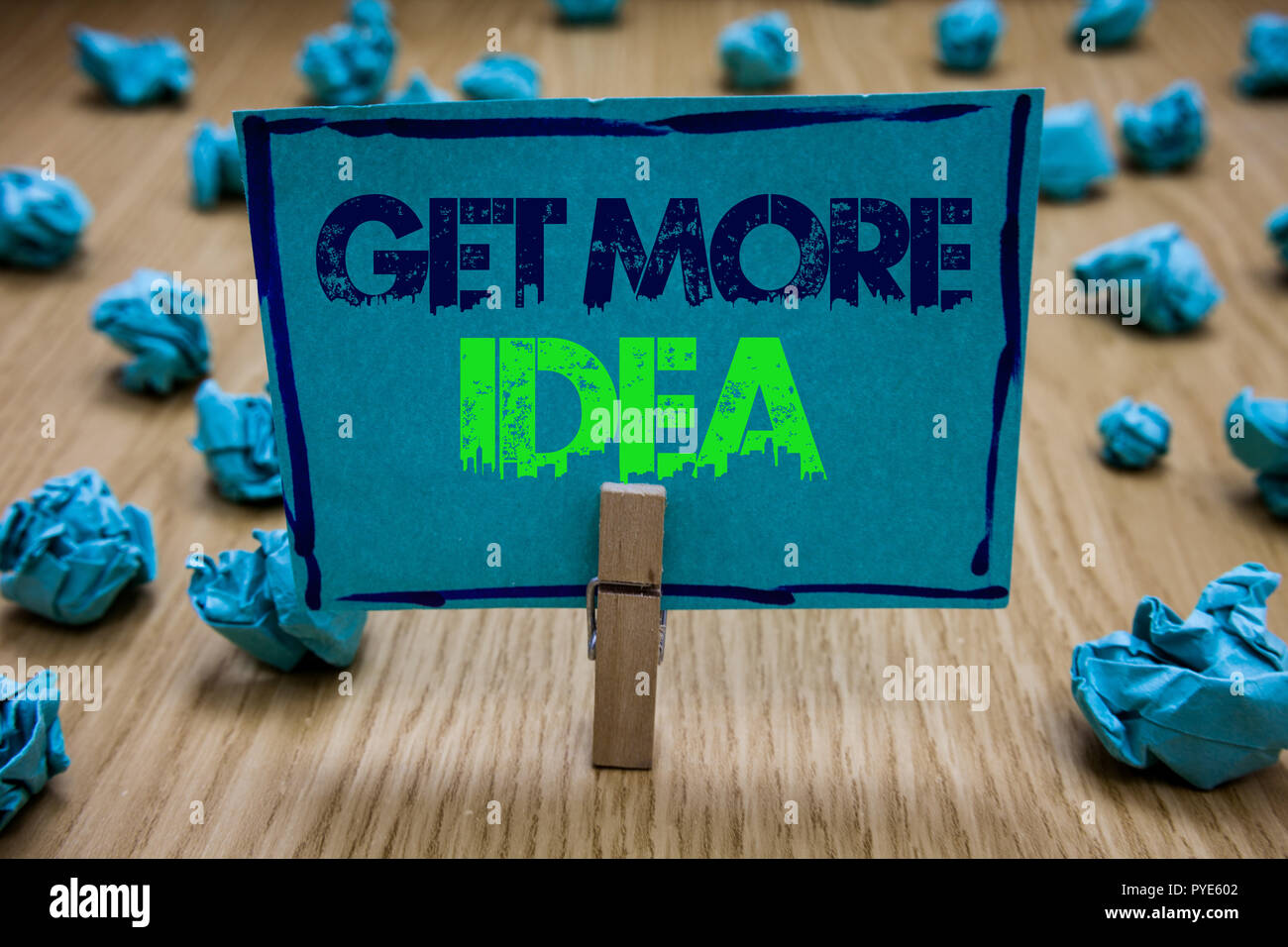 Handwriting text writing Get More Idea. Concept meaning Random Input Mind Map Picture Mock up ...