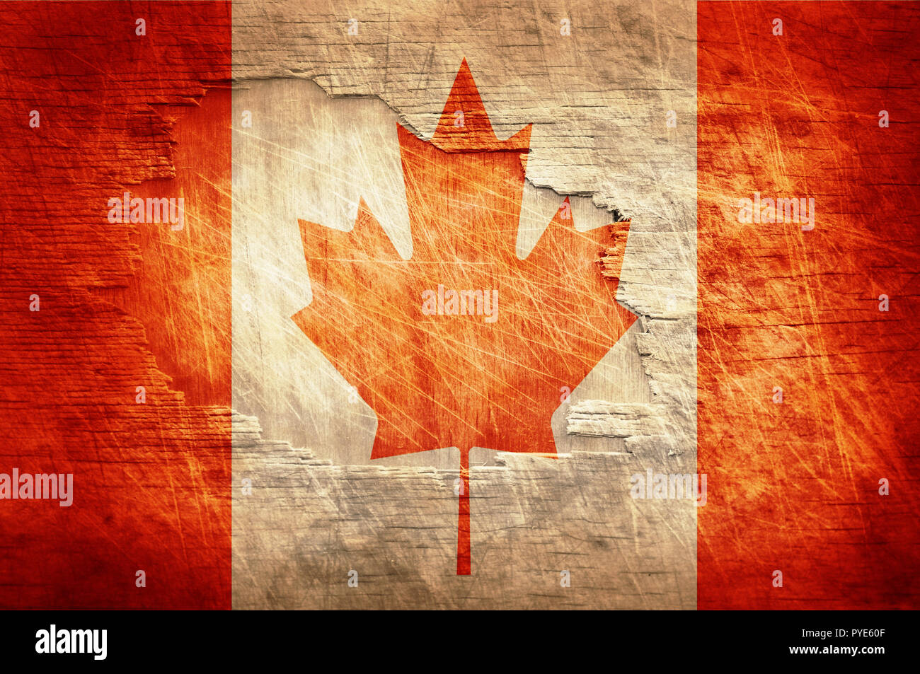 Canada artistic flag hi-res stock photography and images - Alamy