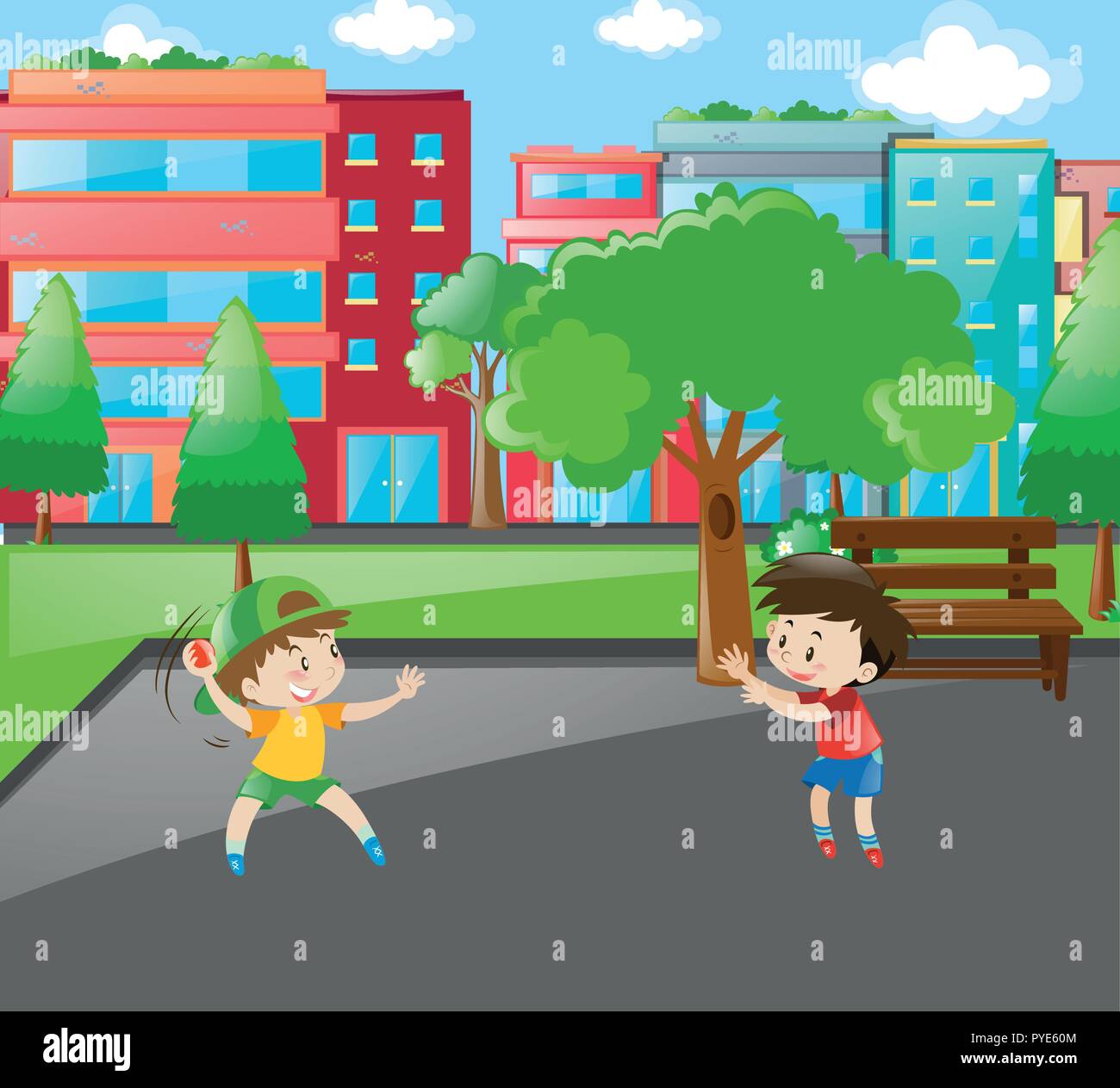 Clipart Catching A Ball