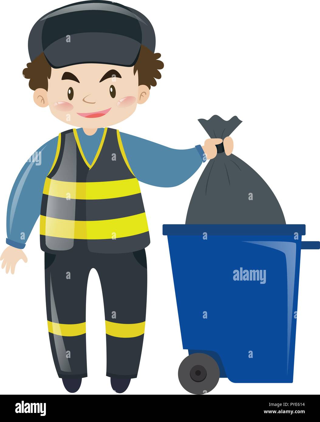Garbage Man Clip Art