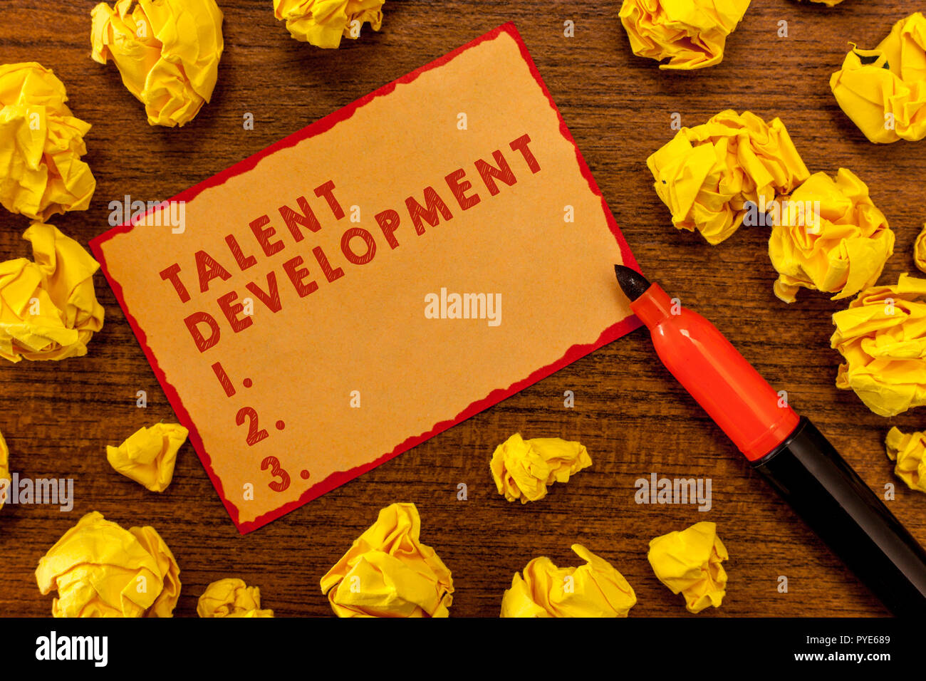 Handwriting text writing Talent Development. Concept meaning Building ... Handwriting text writing Talent Development. Concept meaning Building ...