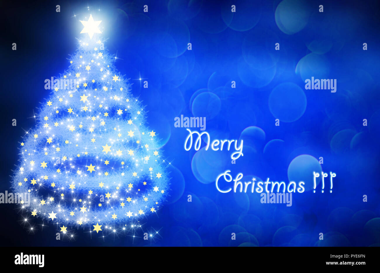 blue christmas background Stock Photo - Alamy