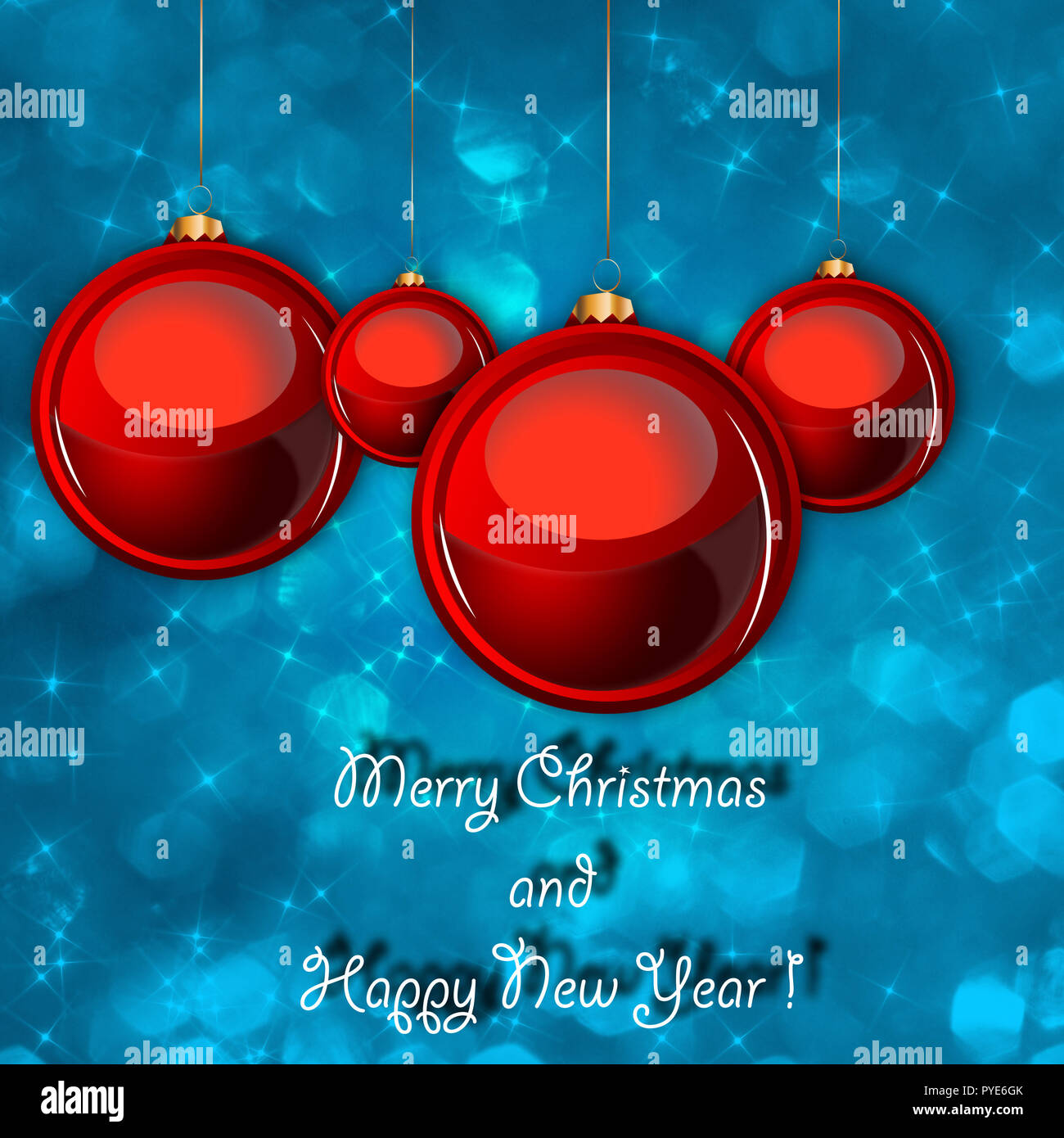 blue christmas background Stock Photo - Alamy