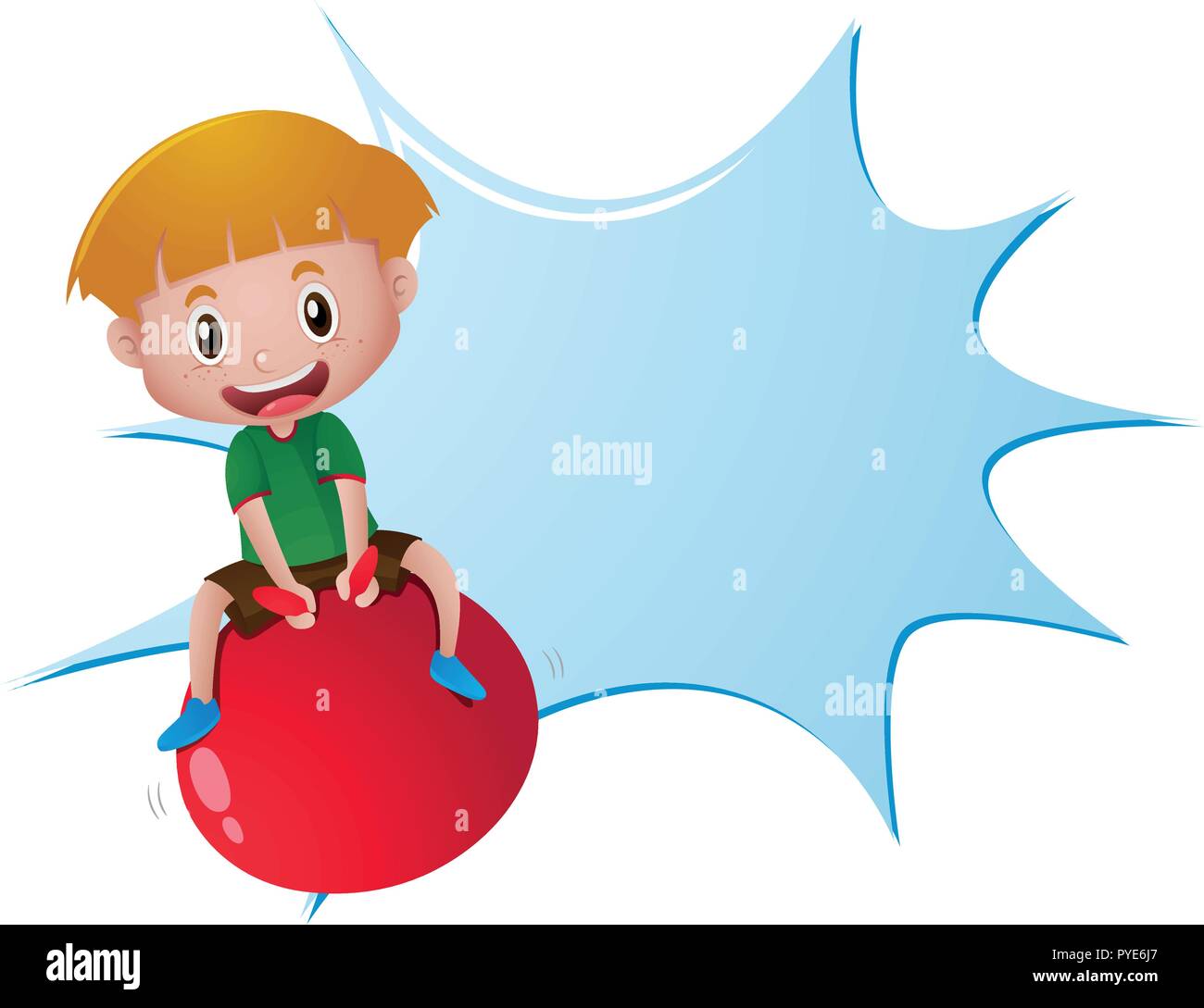 Boy and splash Stock Vector Images - Alamy