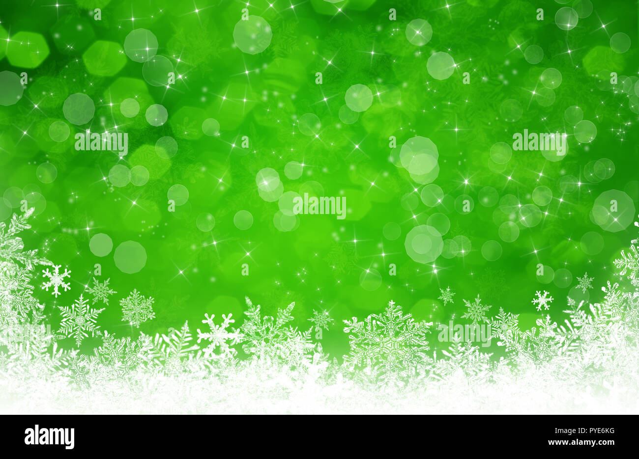 green christmas background Stock Photo - Alamy