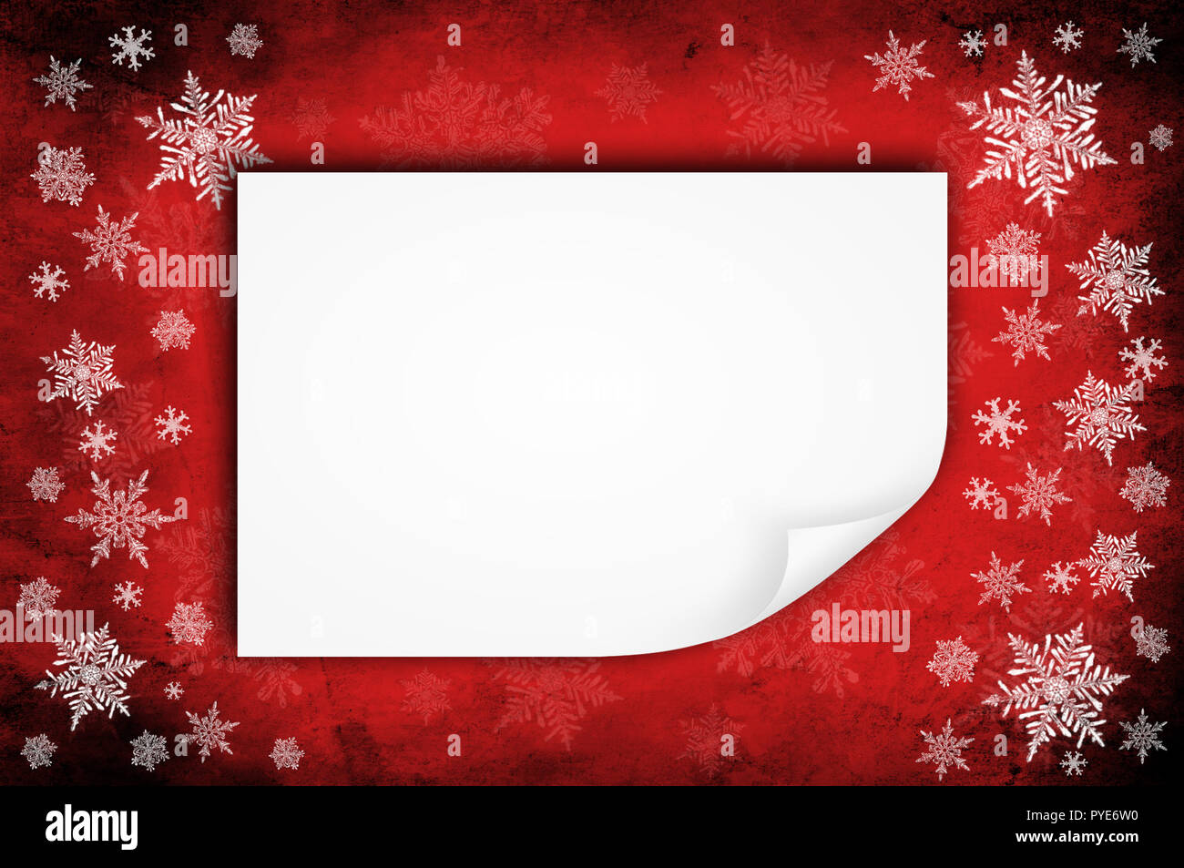 Grunge red paper background or texture - christmas theme Stock Photo ...