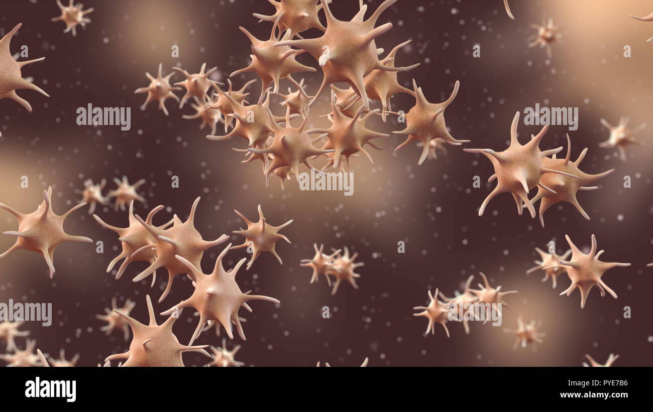 3D illustration of blood platelet Stock Photo - Alamy