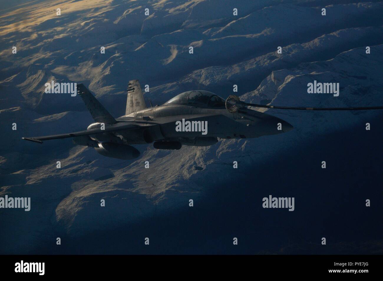 An F/A-18D Hornet, with Marine All-Weather Fighter Attack Squadron ...