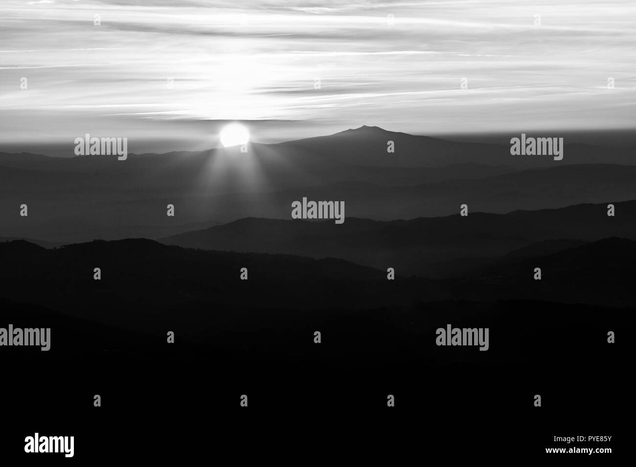 Beautiful heaven sunshine Black and White Stock Photos & Images - Alamy