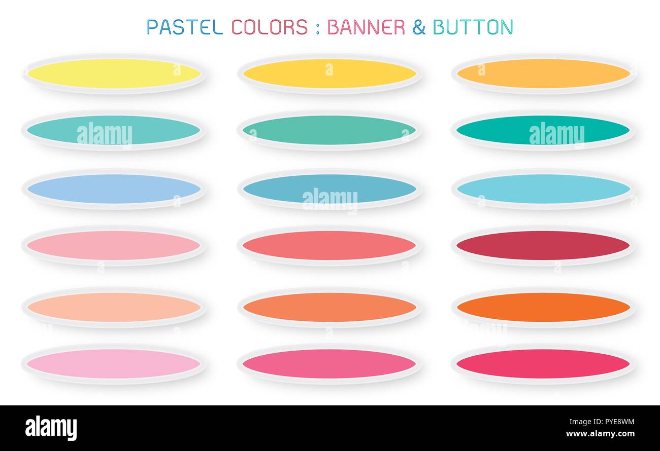 Vector Set of Abstract Banner Design Background Header Banner or Botton ...