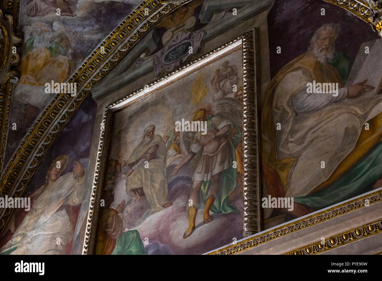 7 JUNE 2018, MILAN, ITALY: Interior of the Catholic Church of Santa ...