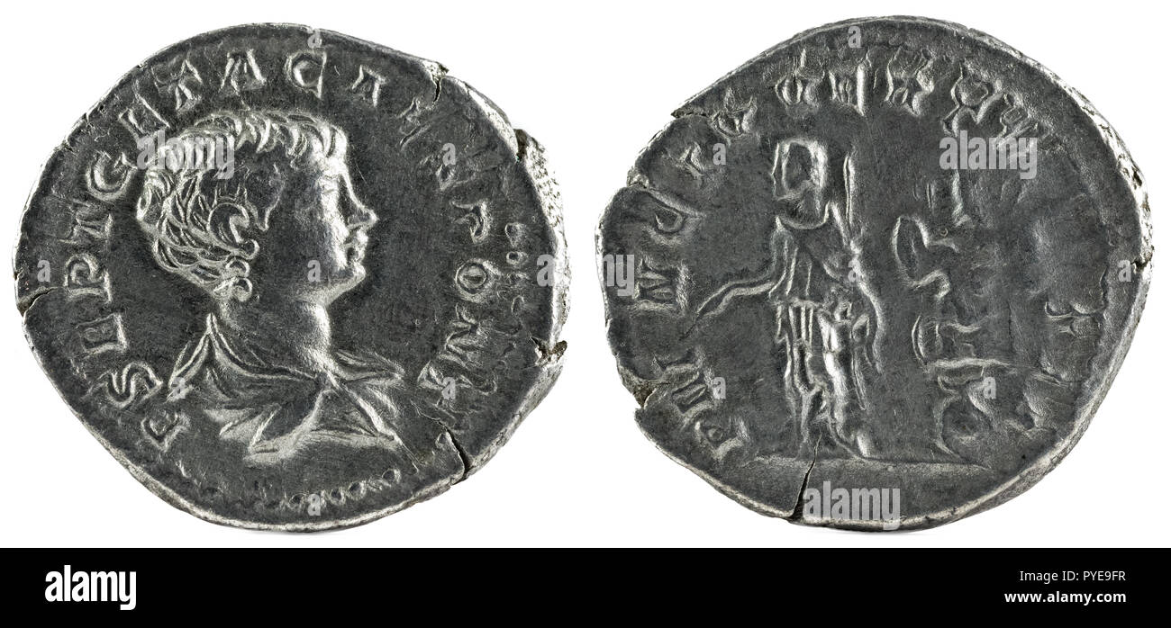 Silver denarius hi-res stock photography and images - Alamy