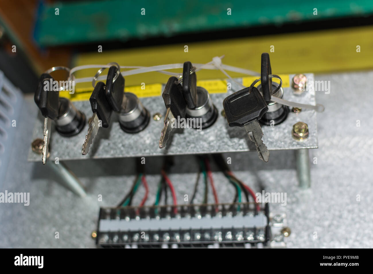 Electrical elements in cabinet hi-res stock photography and images - Alamy
