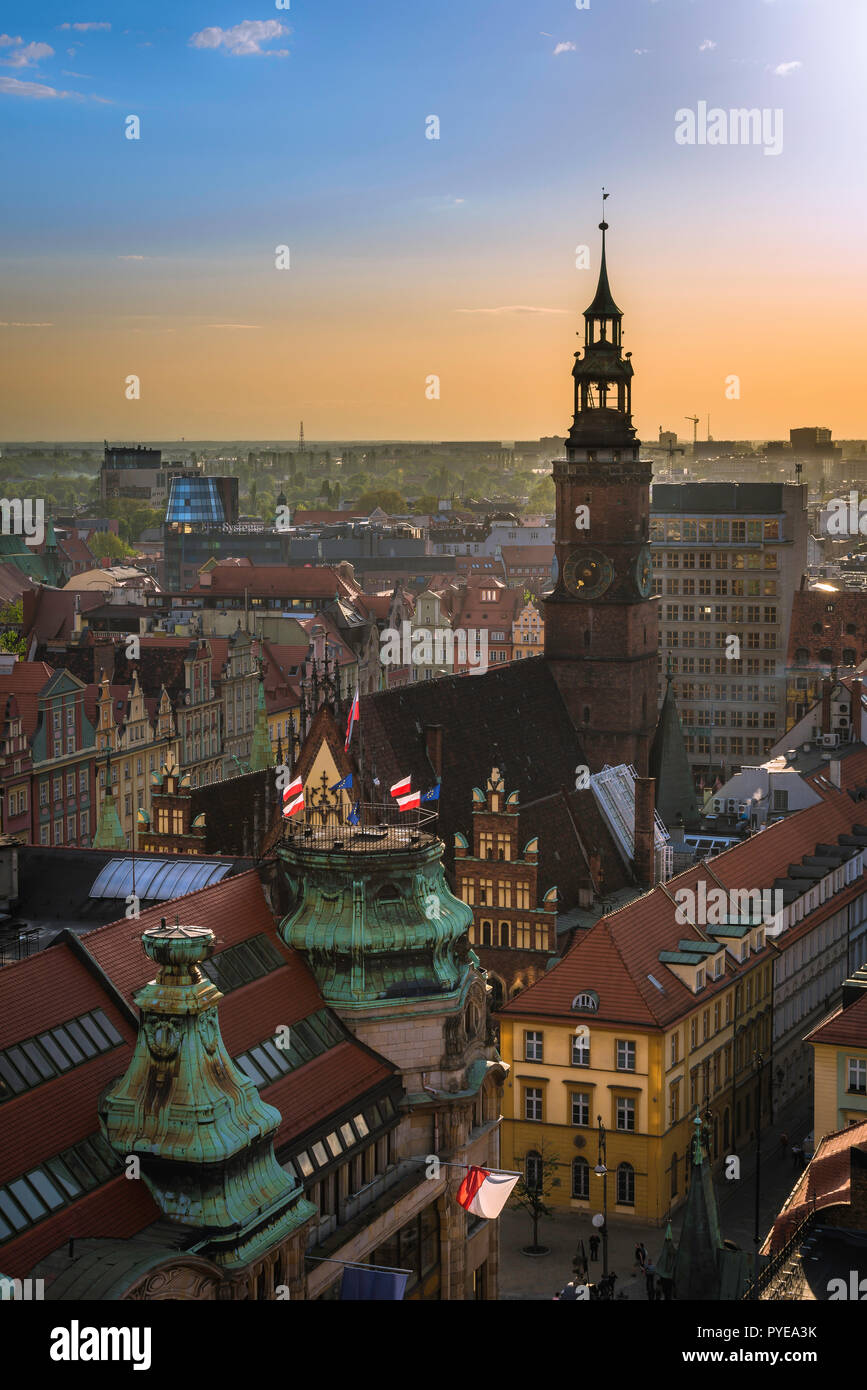 Wroclaw skyline hi-res stock photography and images - Alamy