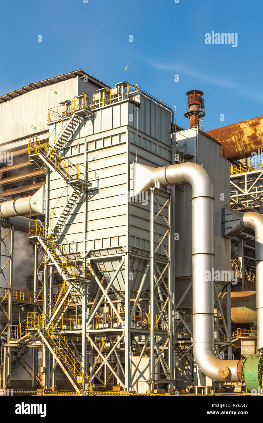 environment protection equipment in a factory Stock Photo - Alamy