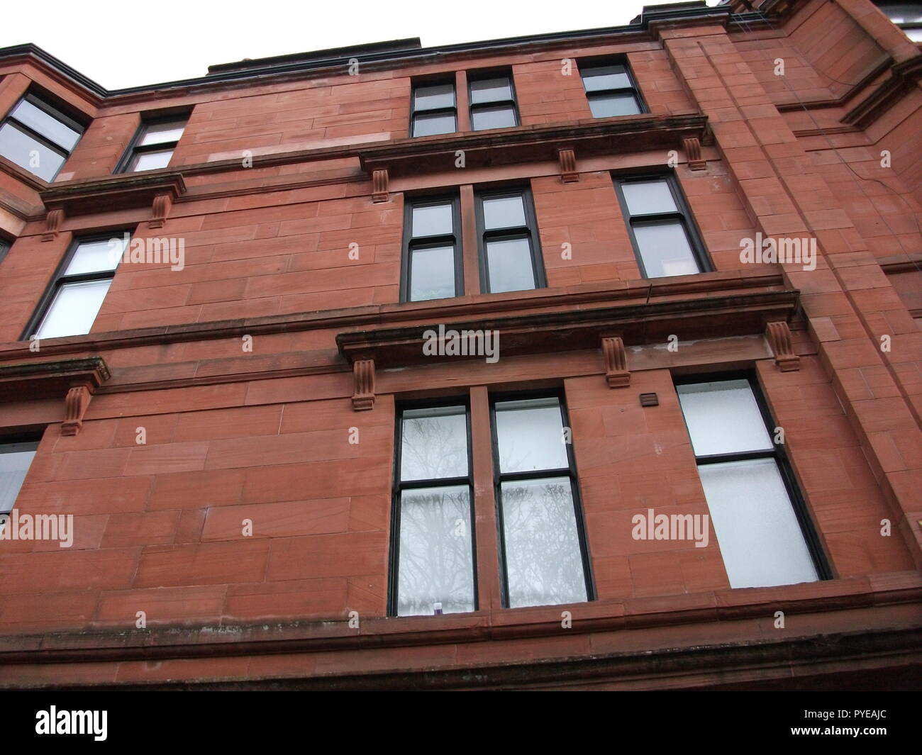 Glasgow Red Sandstone Building High Resolution Stock Photography and ...