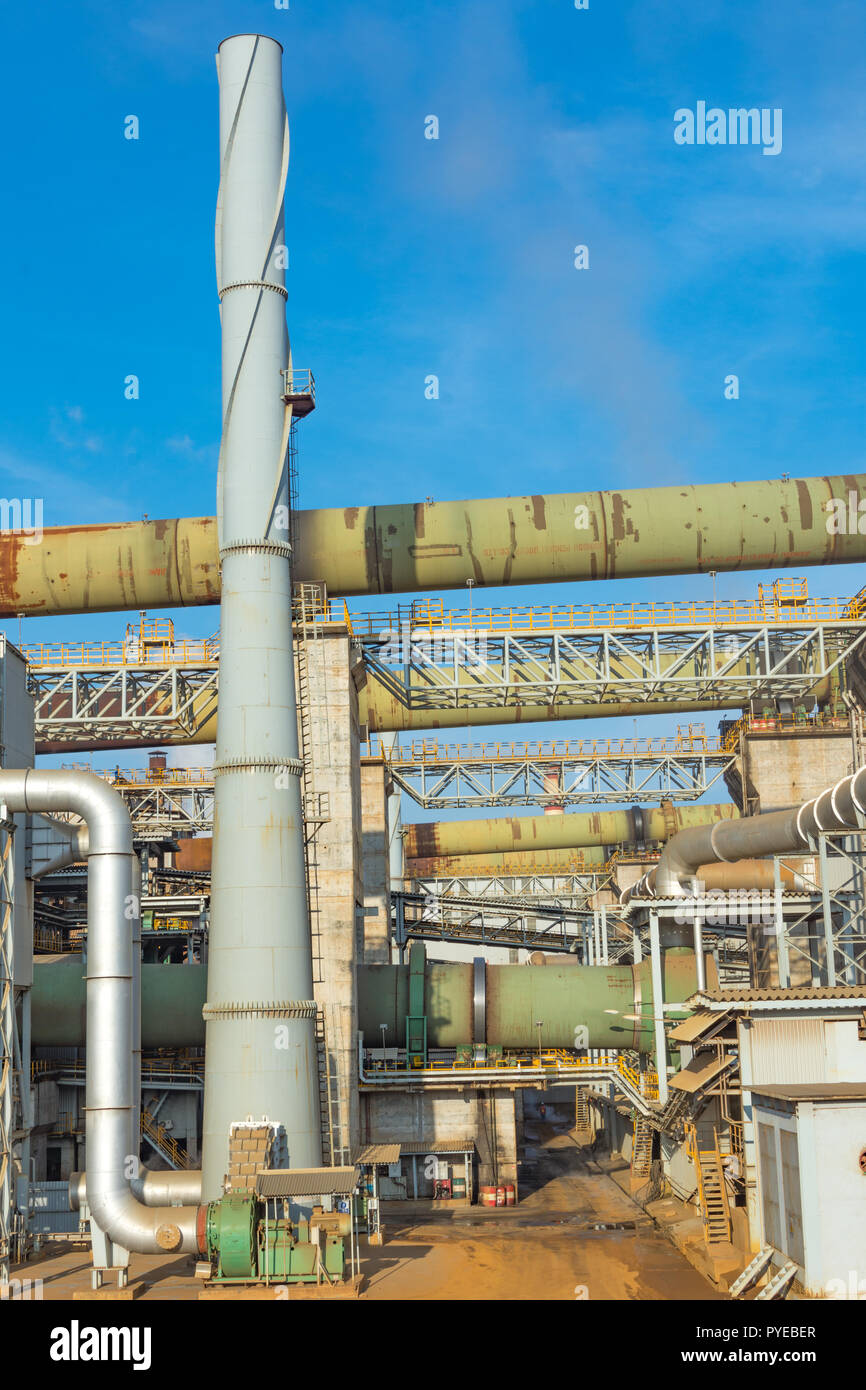 environment protection equipment in a factory Stock Photo - Alamy