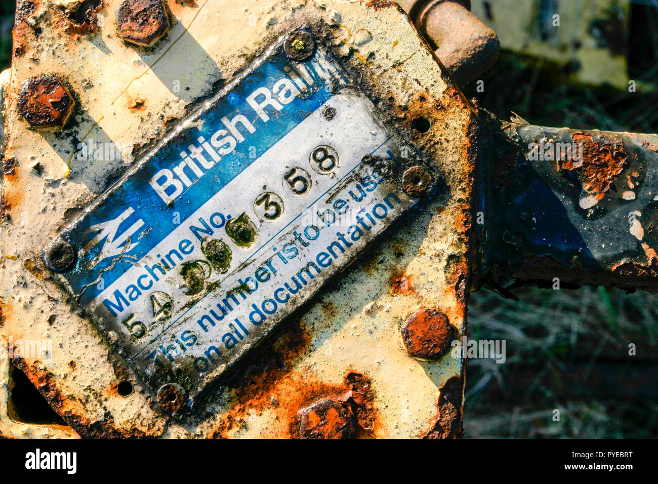 British rail logo painted hi-res stock photography and images - Alamy