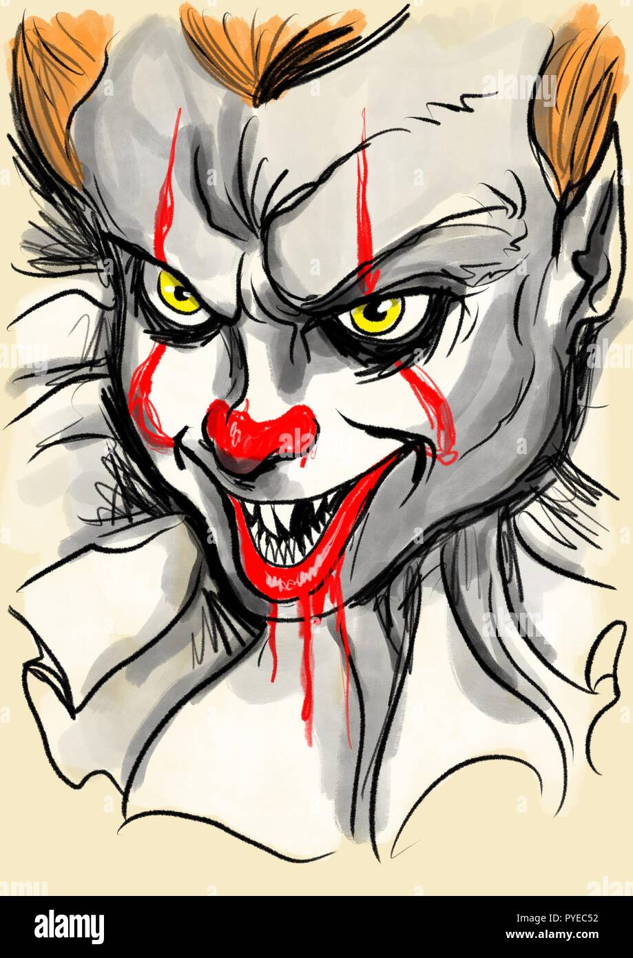 Pennywise The Clown High Resolution Stock Photography and Images - Alamy
