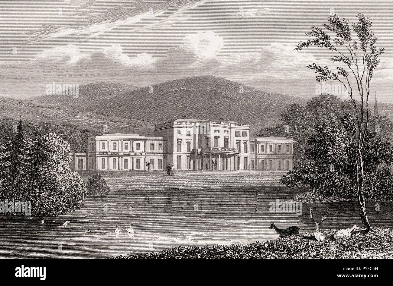 The Haining, Selkirk, Scotland, 19th century, from Modern Athens by Th ...