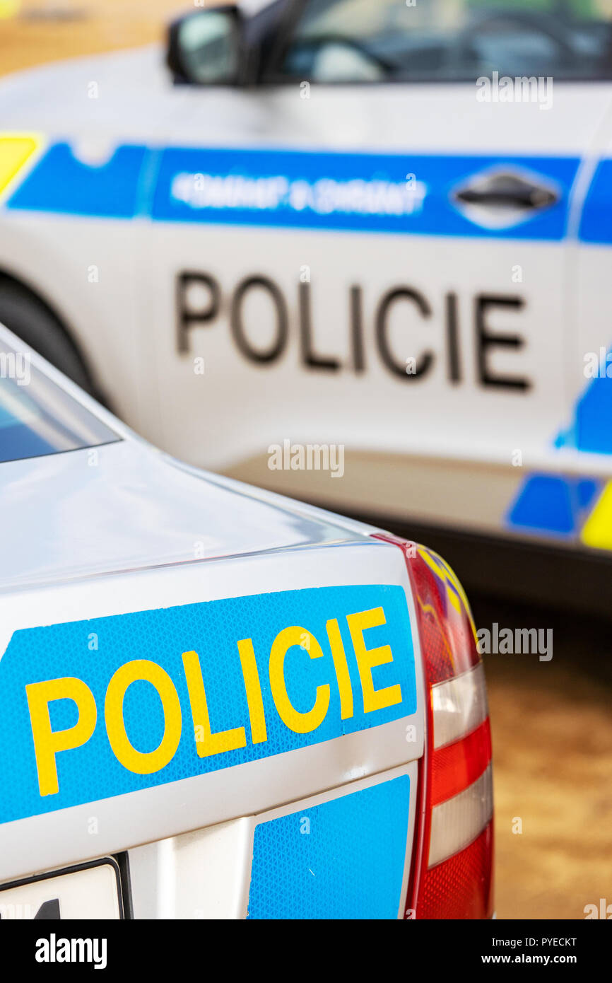 Policie ČR - Police of the Czech republic Stock Photo - Alamy