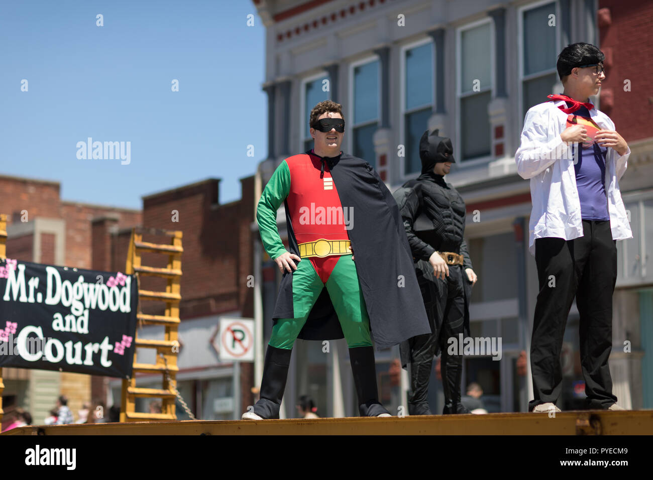 Orleans, Indiana, USA - April 28, 2018: The Orleans DogWood Festival ...