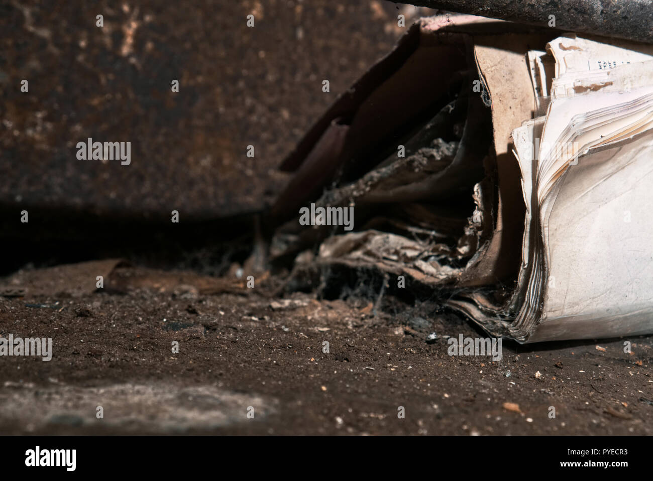 Dirty old documents hi-res stock photography and images - Alamy