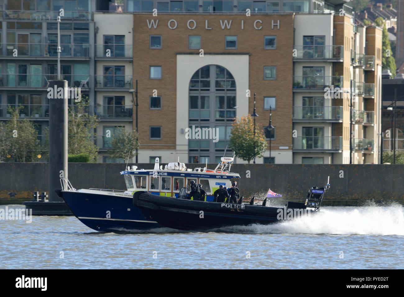 Metropolitan police marine policing unit hi-res stock photography and ...