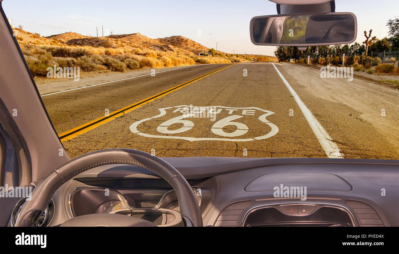 Looking Out Windshield