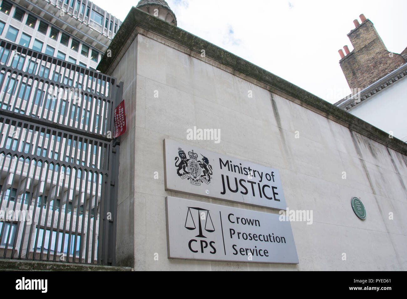 The Ministry of Justice (MoJ) building on Petty France, Westminster ...
