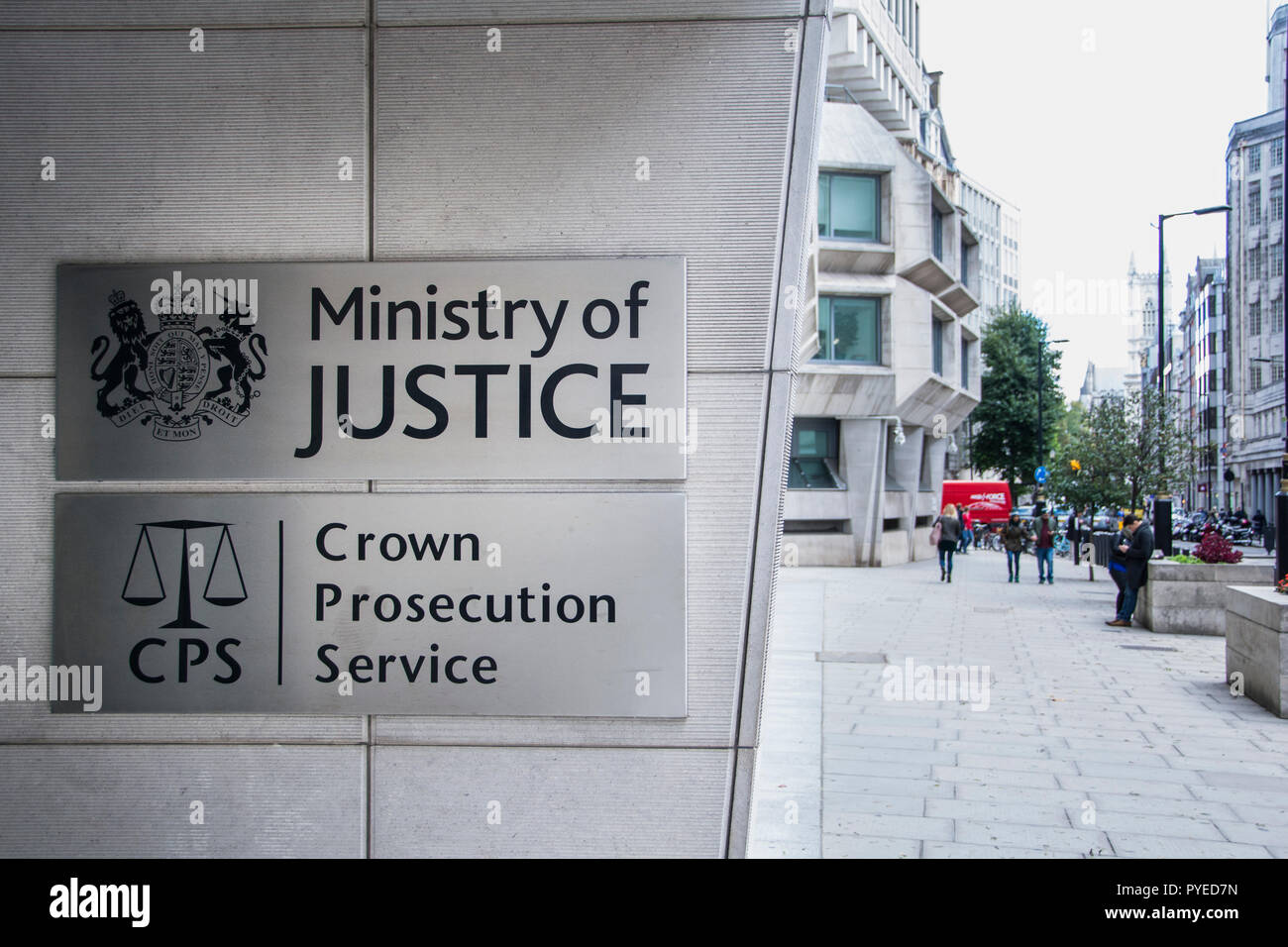 The Ministry of Justice (MoJ) building on Petty France, Westminster ...