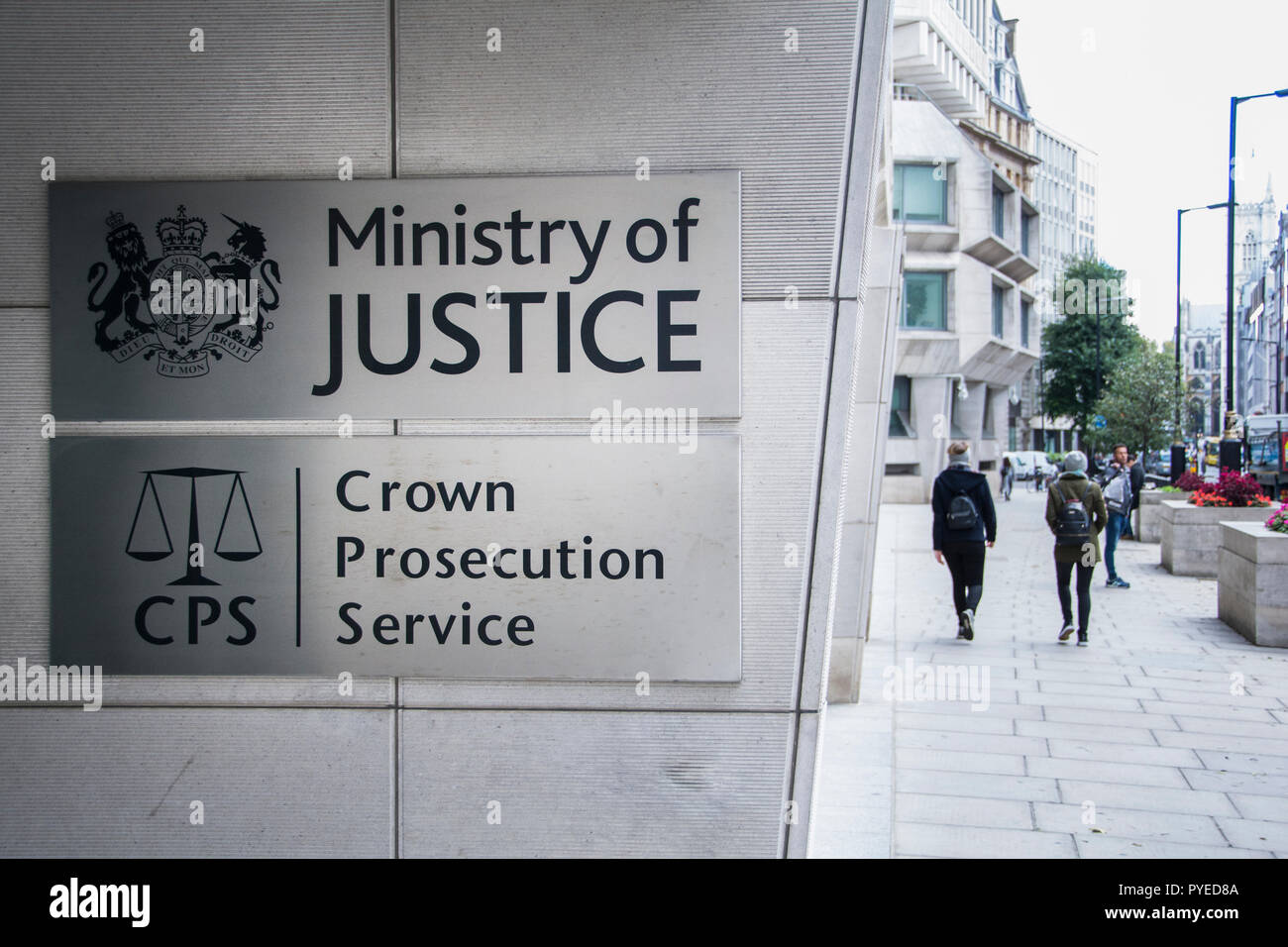 The Ministry of Justice (MoJ) building on Petty France, Westminster ...