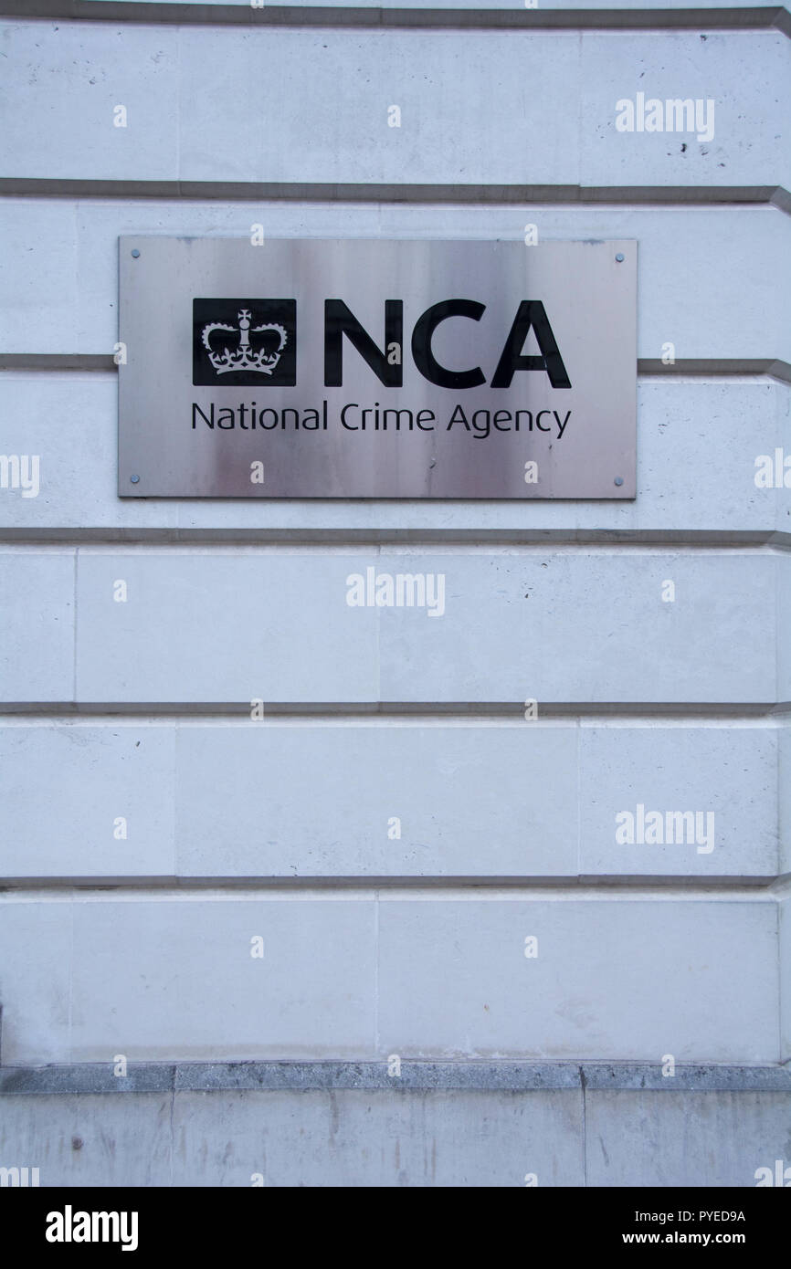 National crime agency (nca) logo hi-res stock photography and images ...