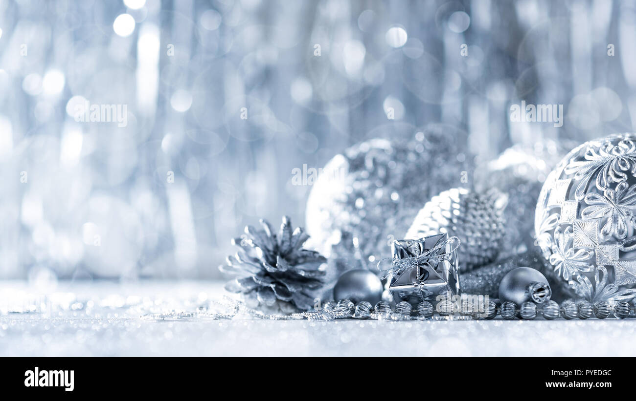 Silver Holiday Email Banner