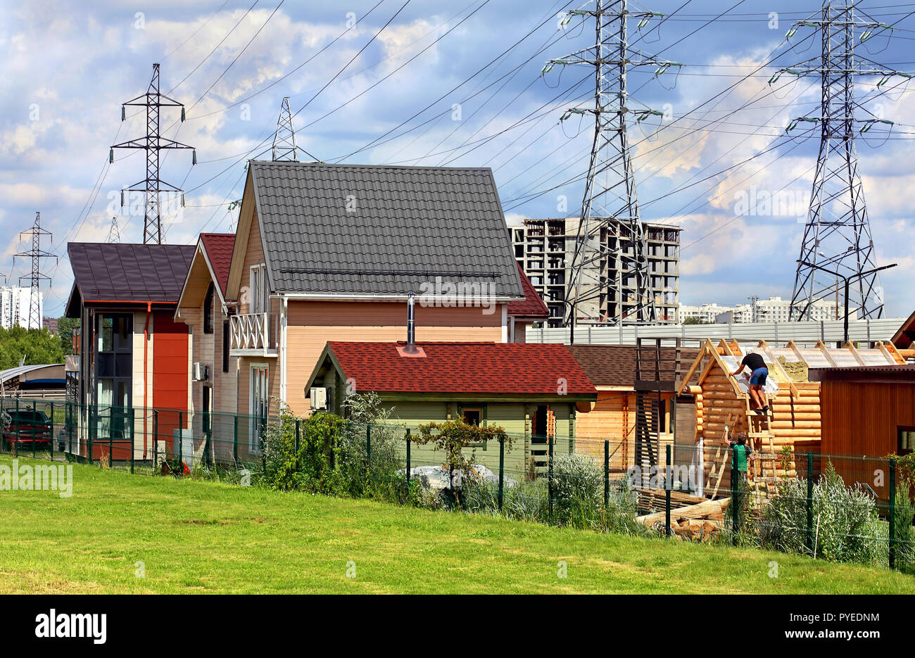 Large scale construction wooden hi-res stock photography and images - Alamy