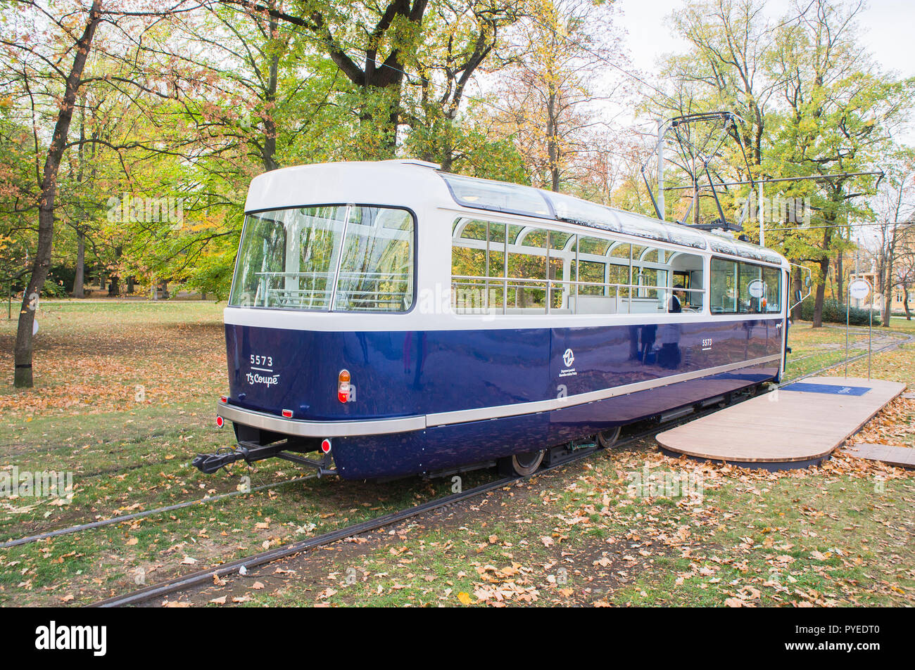 The Prague public transport company DPP has presented T3 Coupe on ...