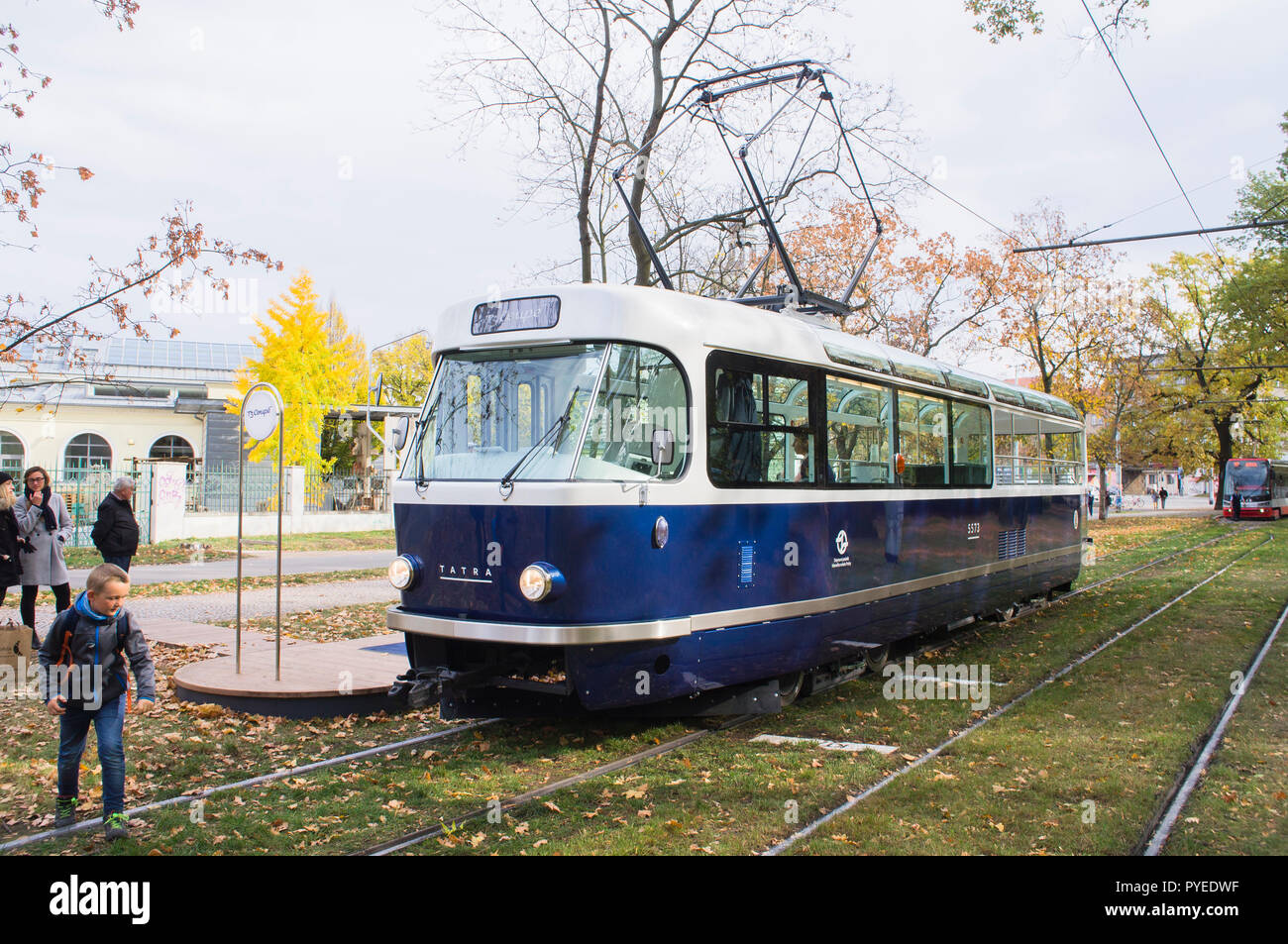 The Prague public transport company DPP has presented T3 Coupe on ...