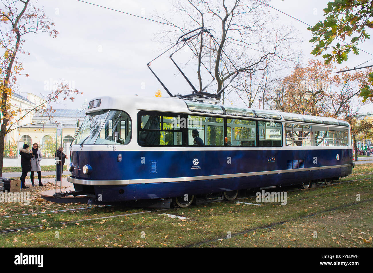 The Prague public transport company DPP has presented T3 Coupe on ...