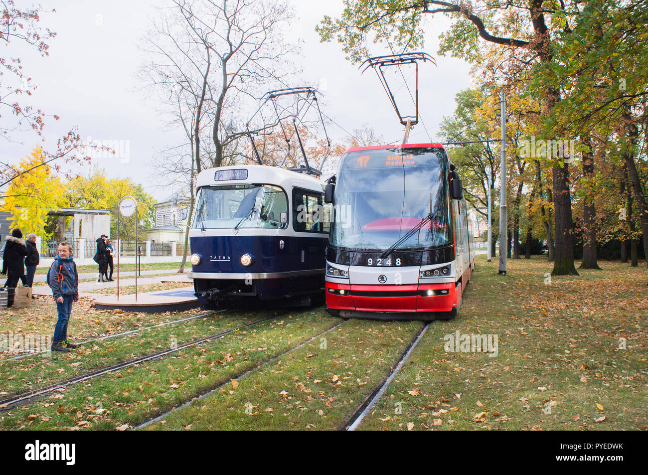 The Prague public transport company DPP has presented T3 Coupe on ...