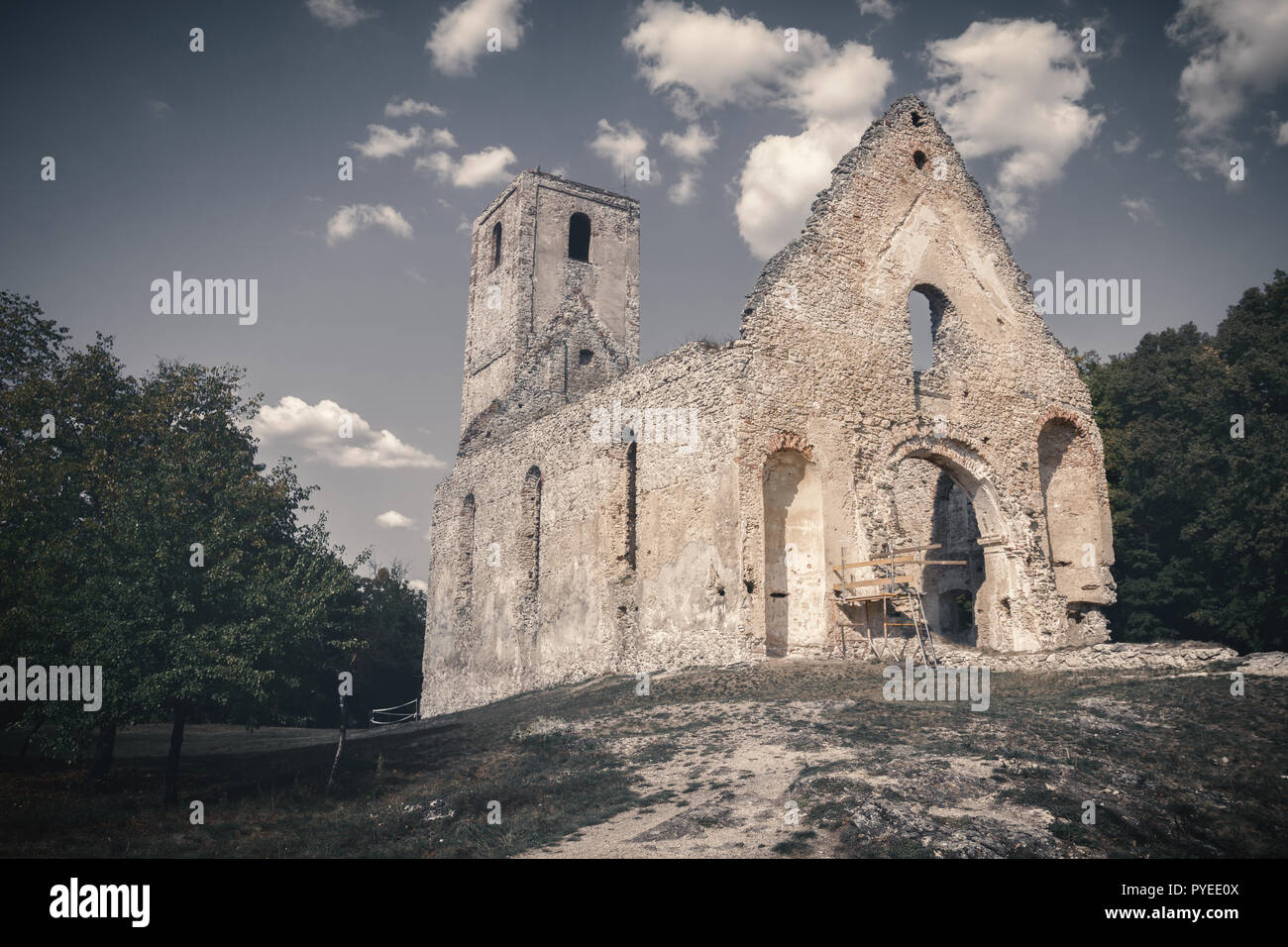 Old monastery ruins hi-res stock photography and images - Alamy