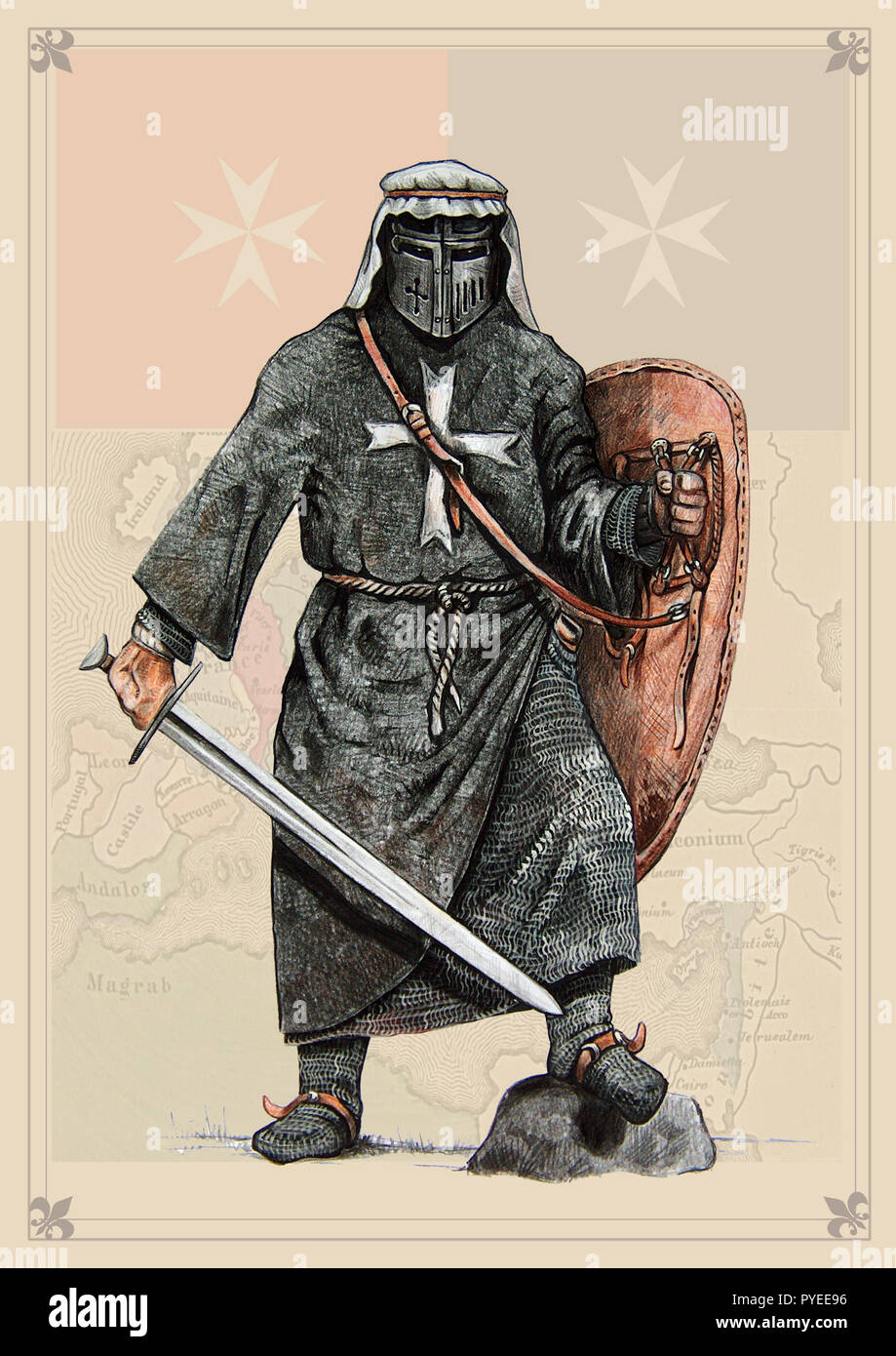 Knight Of Saint John Stock Photos & Knight Of Saint John Stock Images ...