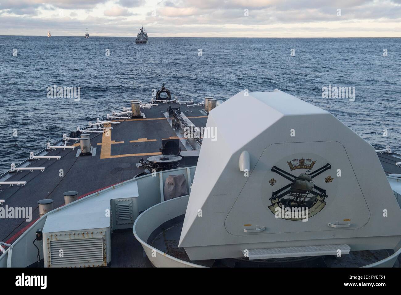 Spanish Frigate Cristobal Colon, French Naval Ship Latouche-Tréville ...