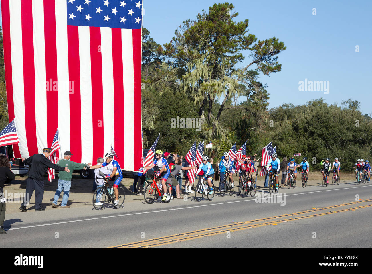 Project Hero Bike Ride Stock Photo - Alamy