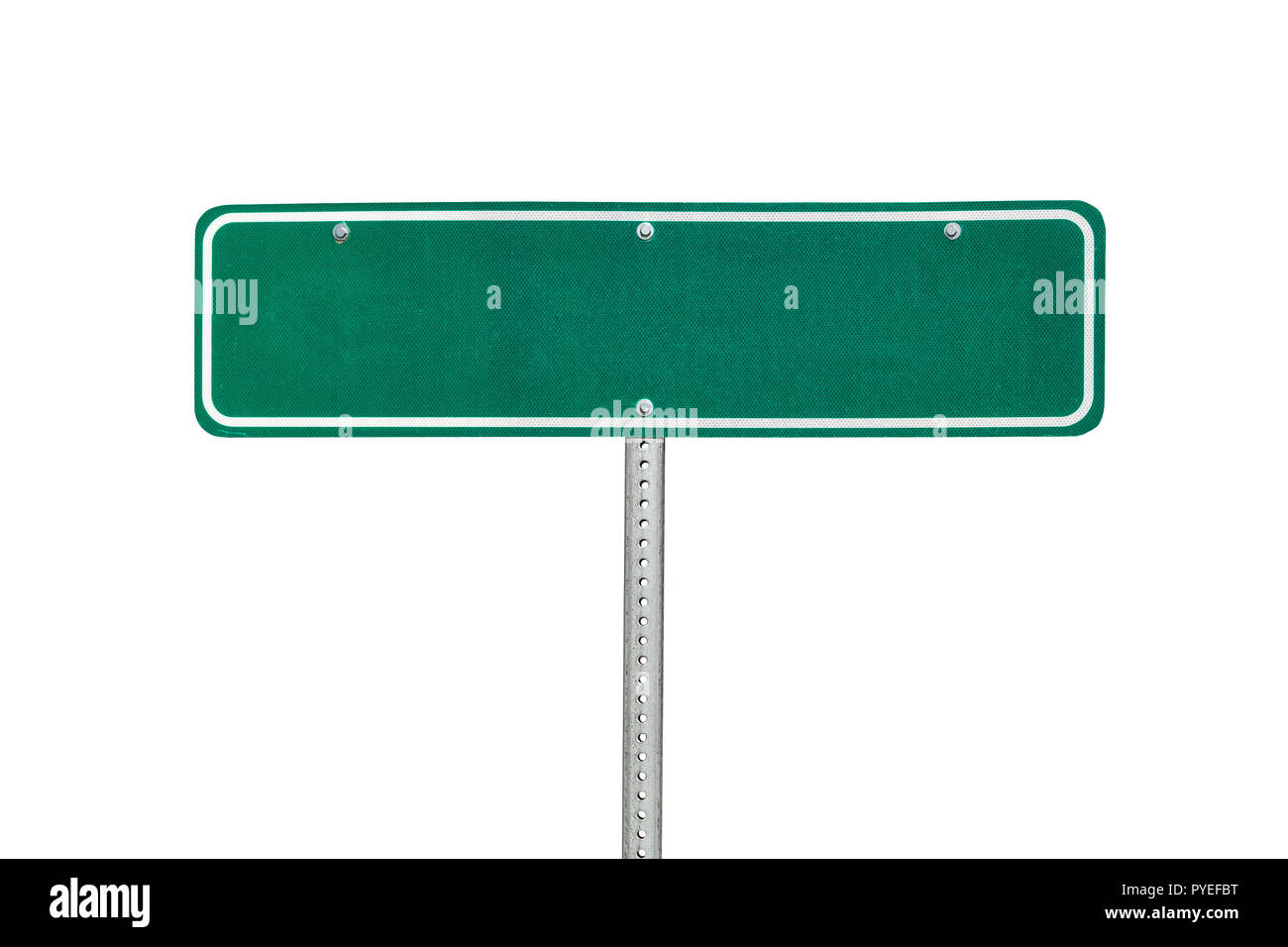 Blank road sign entrance hi-res stock photography and images - Alamy