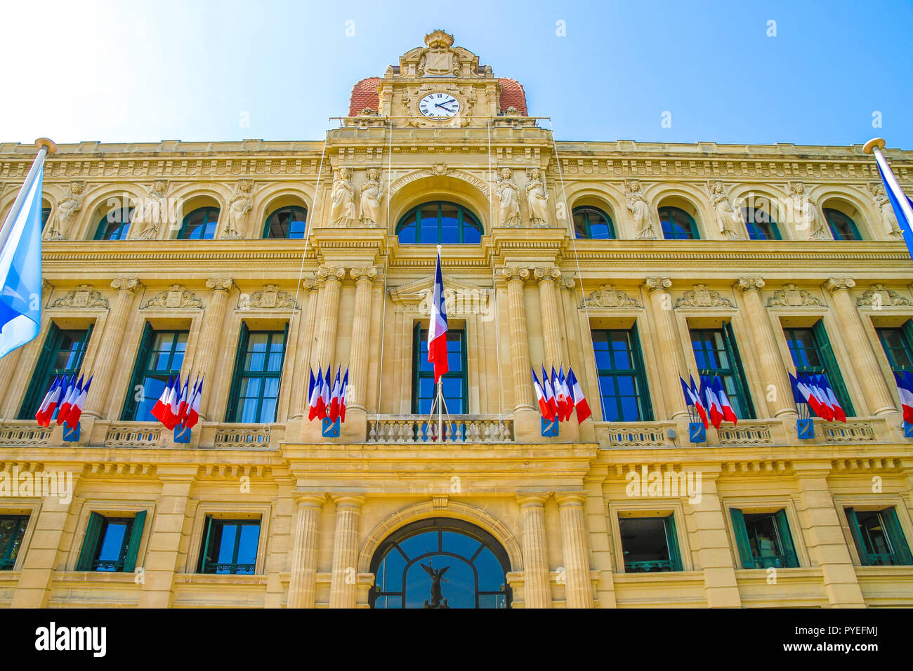 Cannes city hall hi-res stock photography and images - Alamy