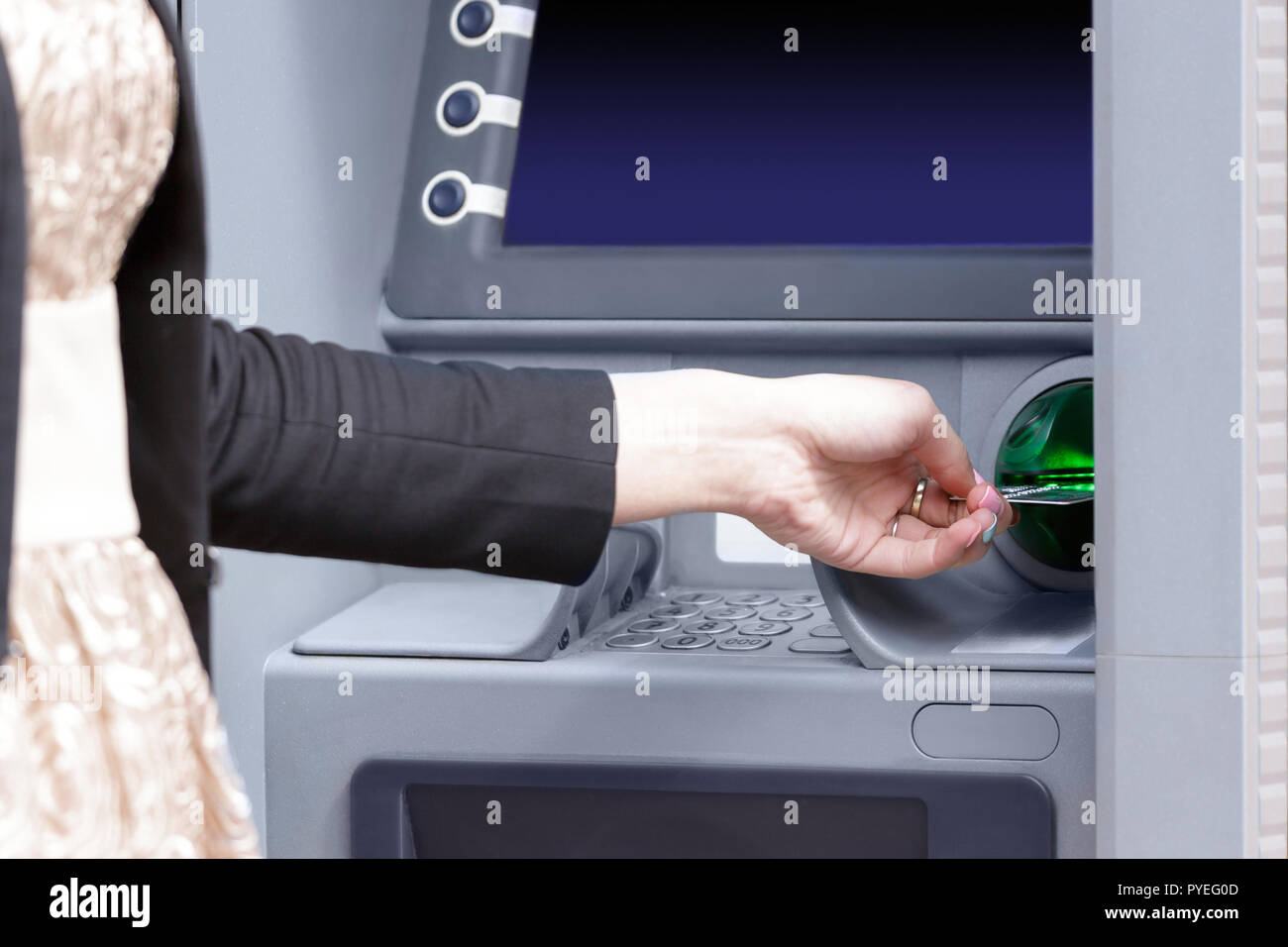 Skimming atm hi-res stock photography and images - Alamy
