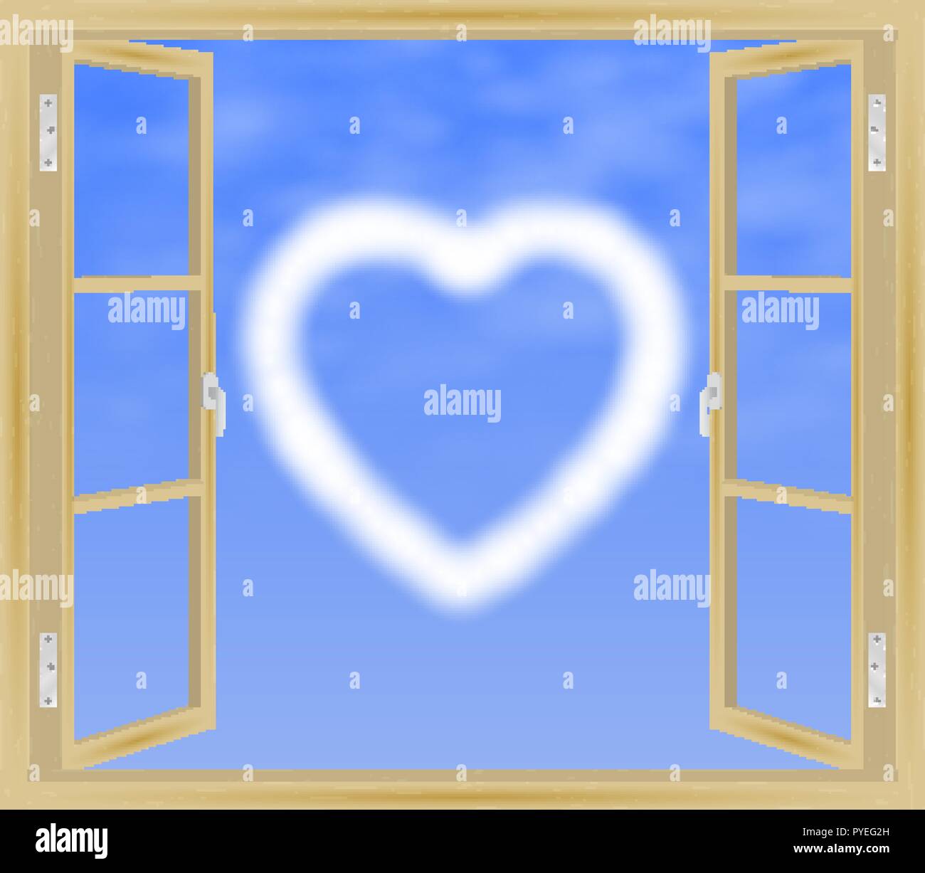 Interior light from window Stock Vector Images - Alamy