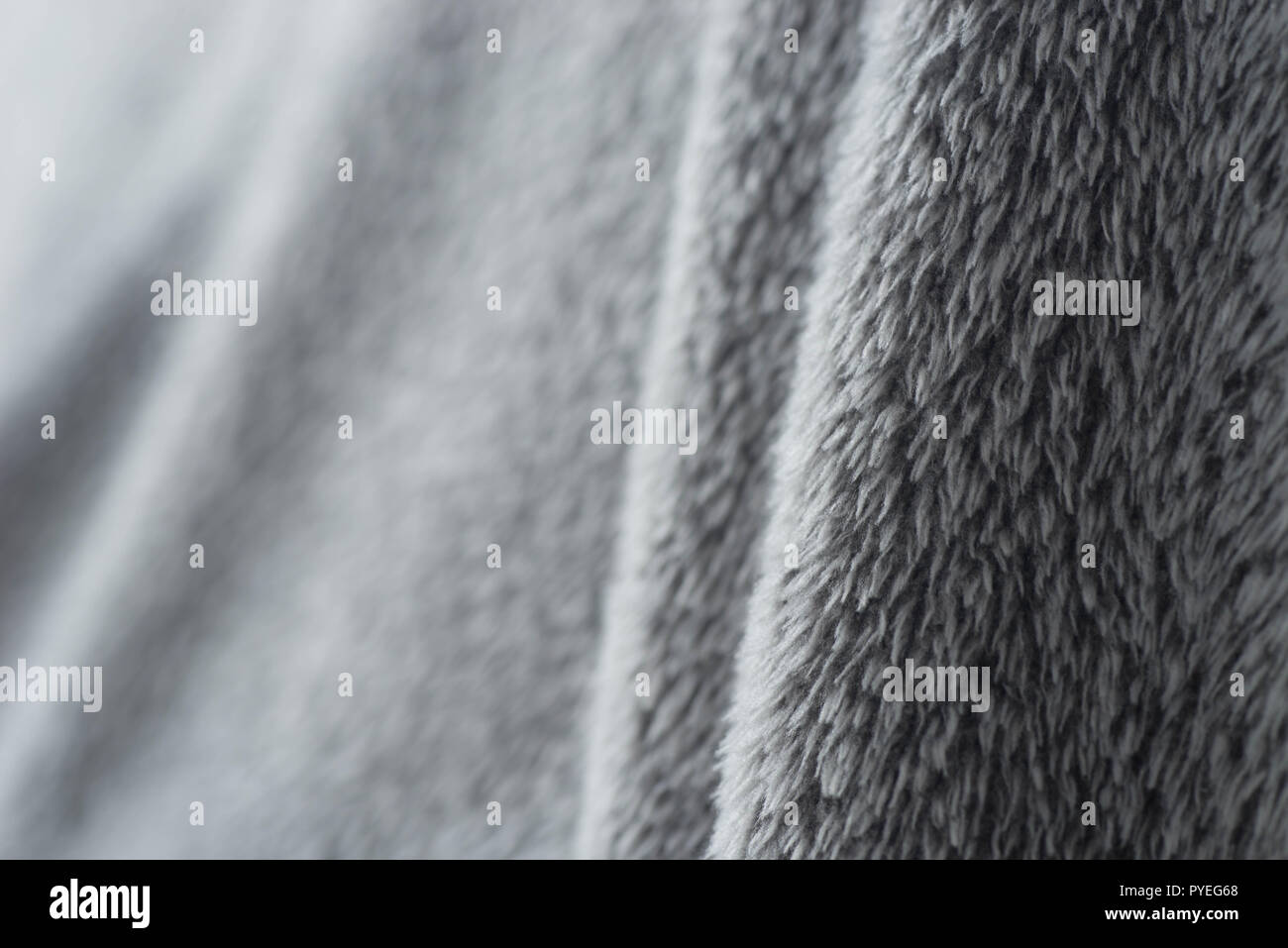 gray fluffy textile background selective focus Stock Photo - Alamy