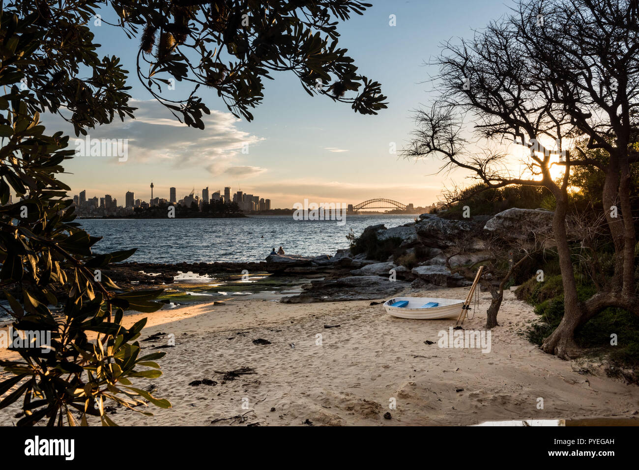 Milk Beach Sydney Australia photo by rhiannon hopley Stock Photo - Alamy