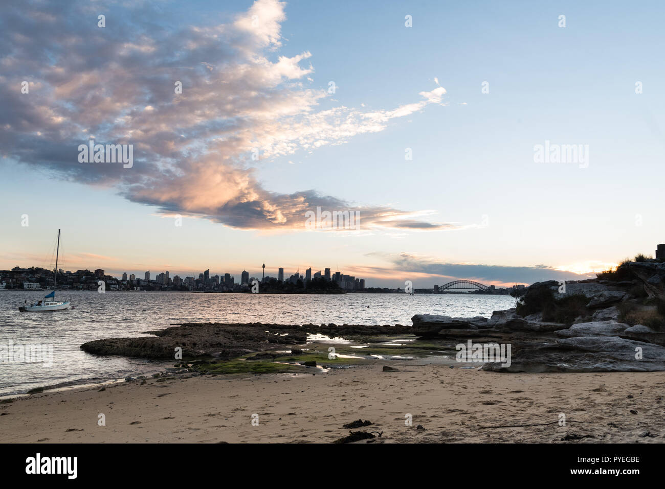 Milk Beach Sydney Australia photo by rhiannon hopley Stock Photo - Alamy